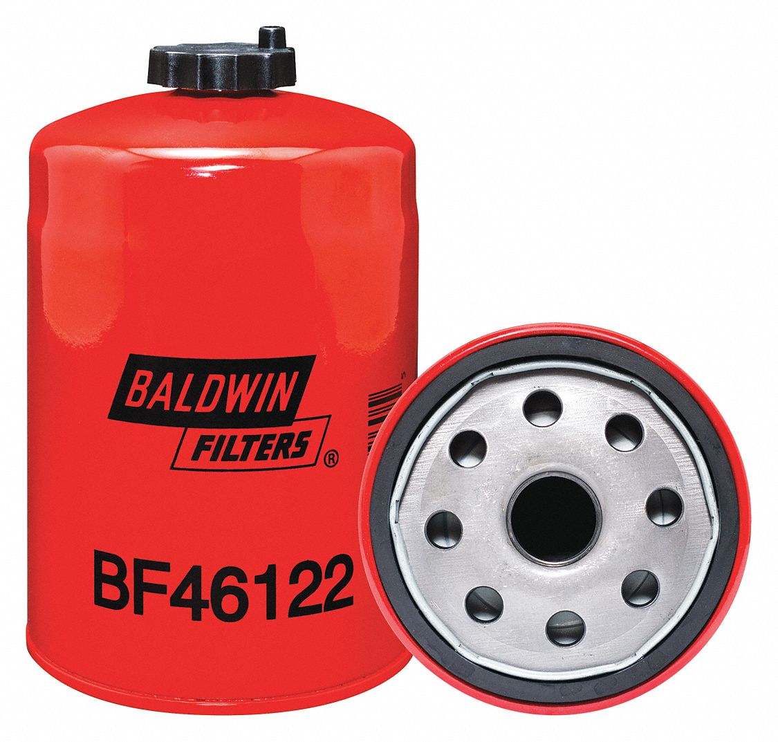 BALDWIN FILTERS, Spin-On, 4 7/16 in Outside Dia, Fluid Filter - 493N30 ...