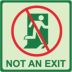 No Exit & No Entry Signs - Grainger Industrial Supply