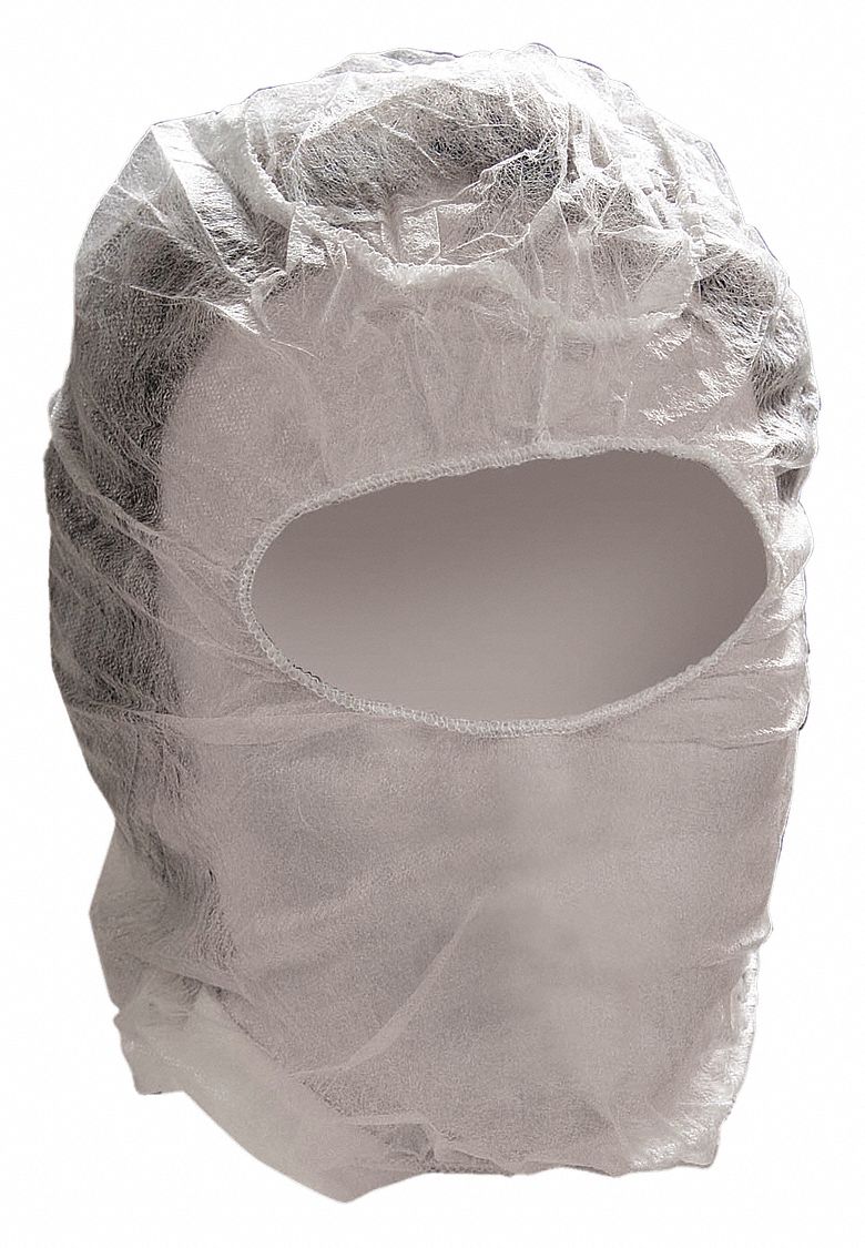 CELLUCAP, Polypropylene, White, Disposable Hood - 493T17|980 - Grainger