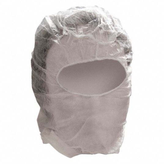 CELLUCAP, Polypropylene, White, Disposable Hood - 493T17|980 - Grainger
