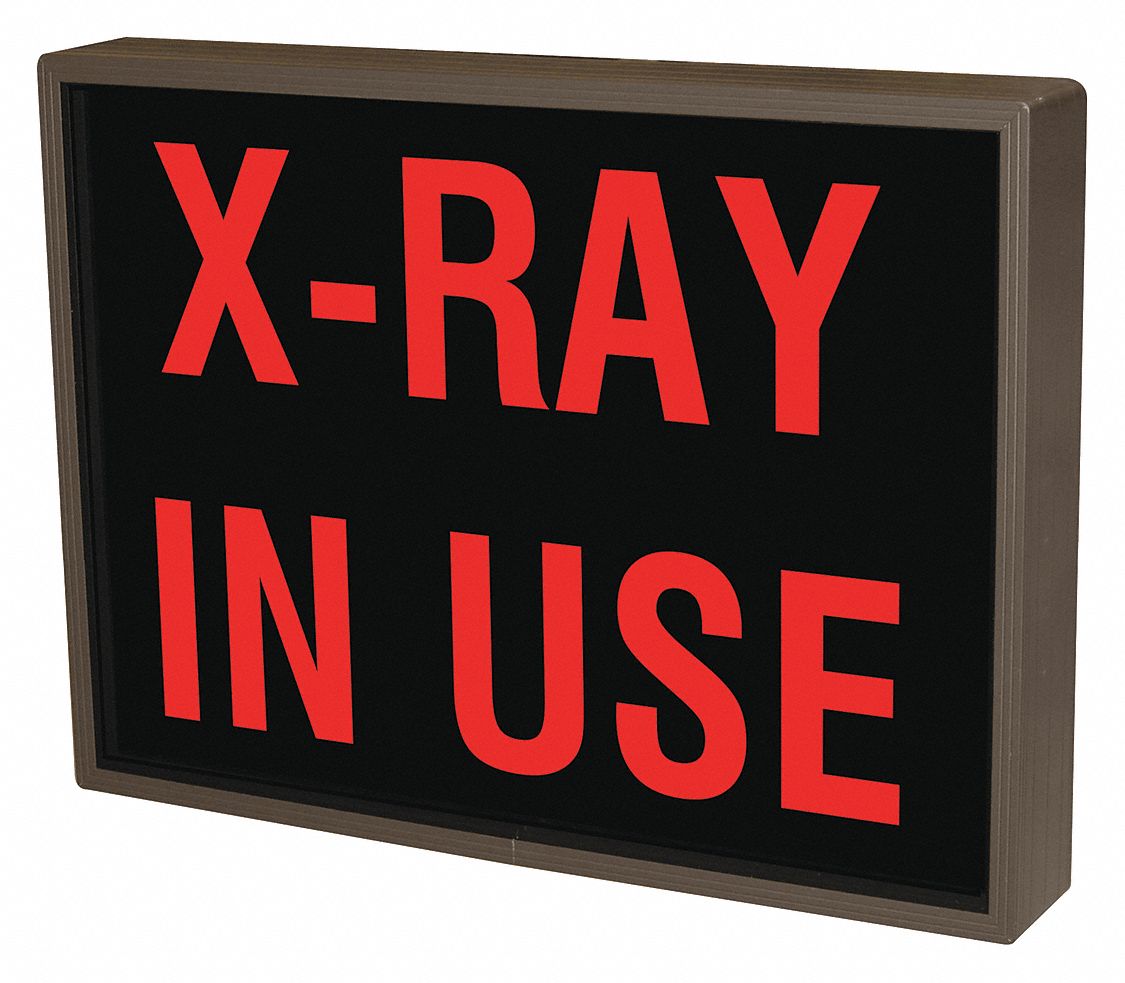 TAPCO, X-Ray In Use, Custom Backlit Sign, Custom Backlit Sign - 493Y32 ...