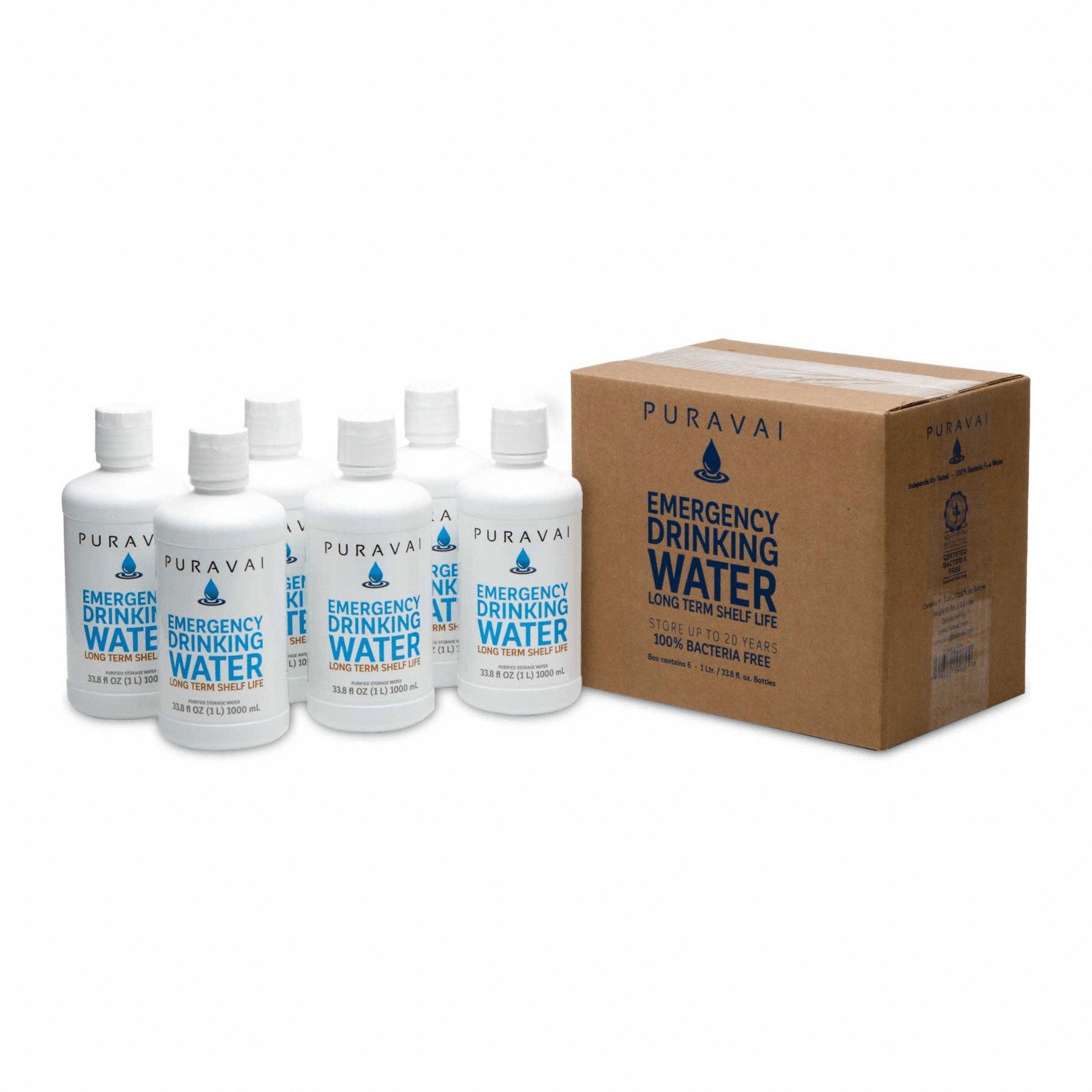 PROPAC, INC., 34 fl oz Size, 6 People Served, Emergency Drinking Water ...