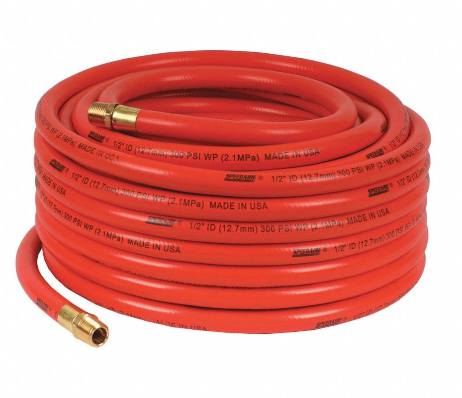 CONTINENTAL 1Manguera de Aire de TPE, D.I 1/2", Long 100 pies, EA, 300 ...