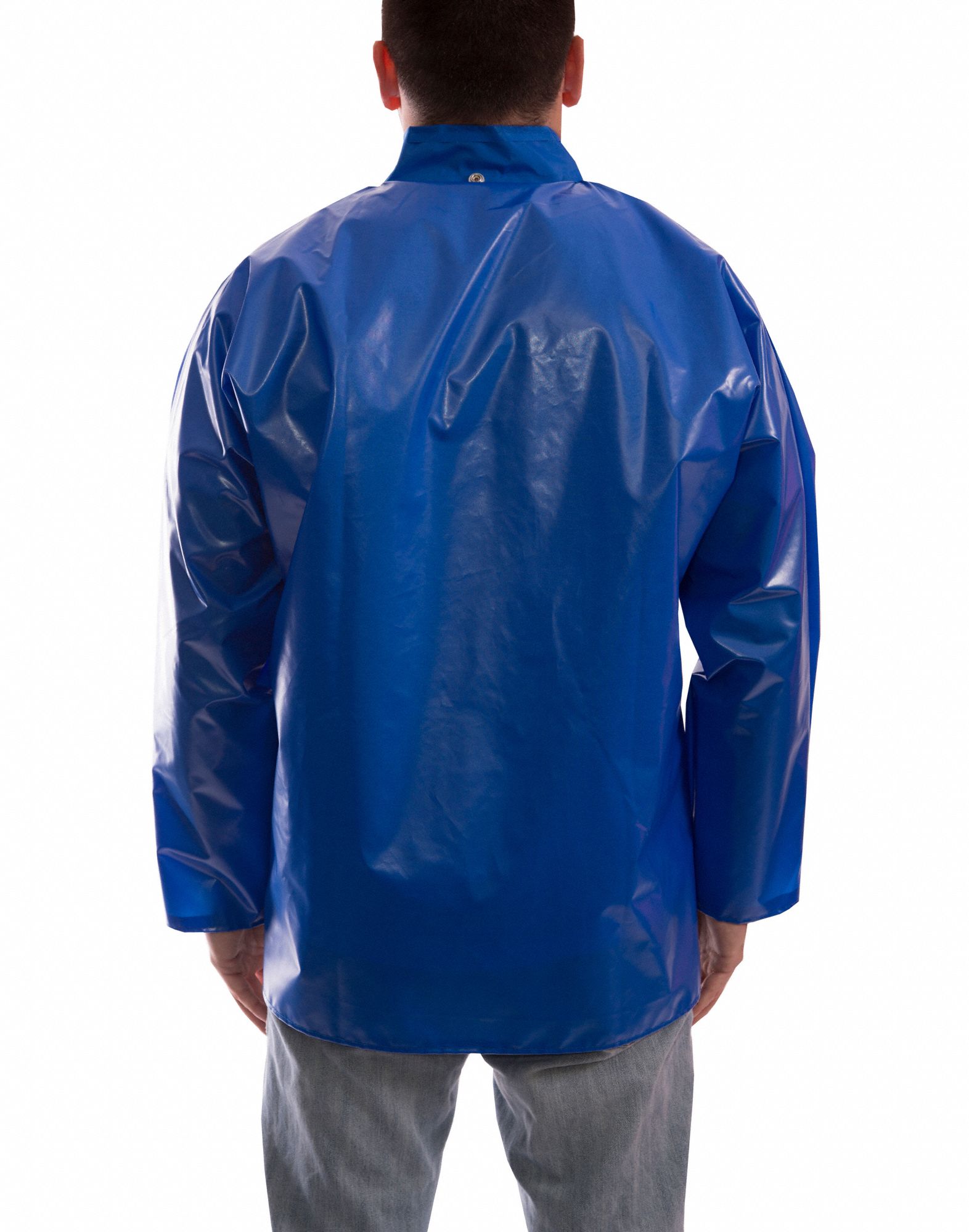 TINGLEY Rain Jacket: Rain Jacket, XL, Blue, Snaps with Storm Flap ...