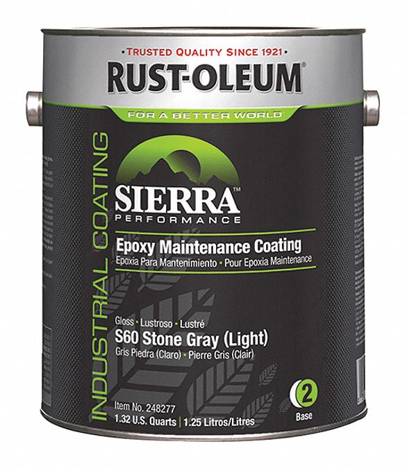 Epoxy Maintenance Coating, Color Gray - Grainger