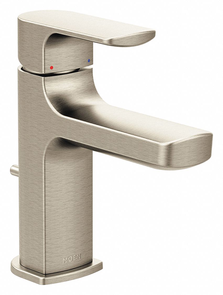 RIZON, Rizon, Brass, Straight Spout Bathroom Faucet - 494L78|6900BN ...