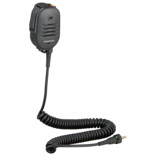 KENWOOD, Fits Kenwood, For NX-P500 Series, Speaker Microphone - 494N99 ...