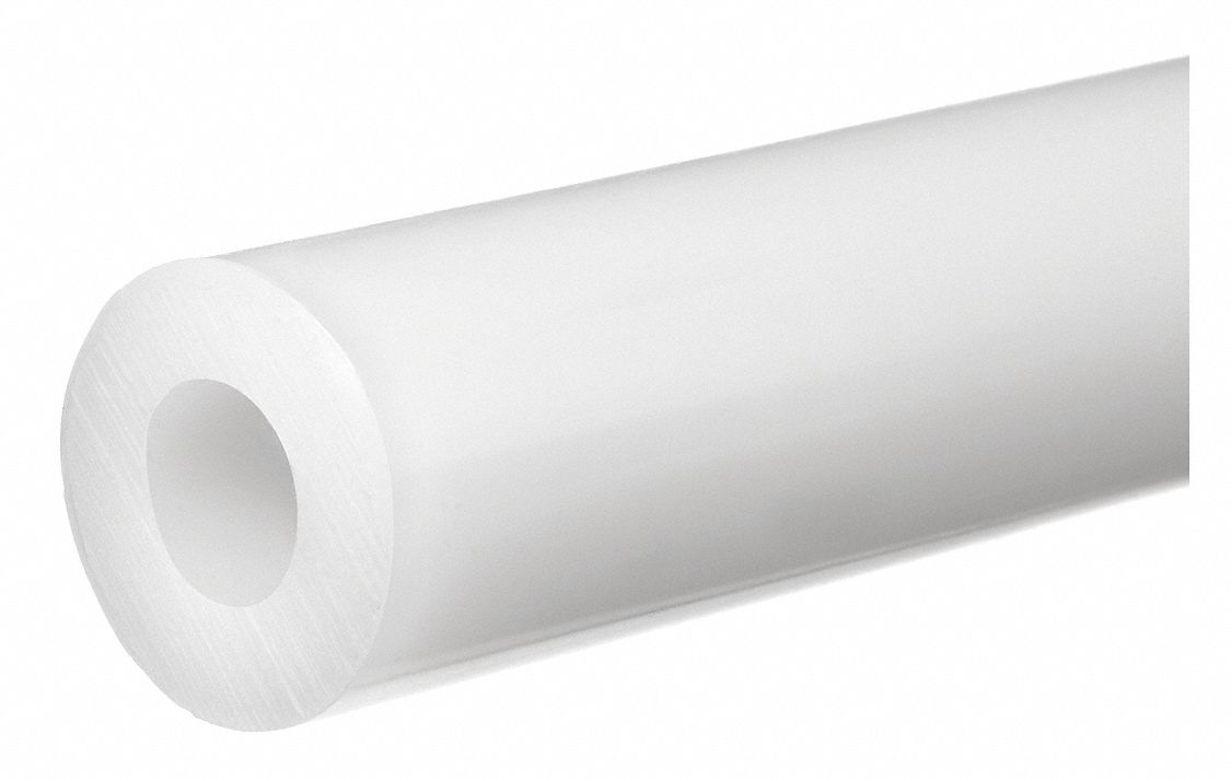 24 in Lg, 1/2 in Inside Dia, PTFE Tube Stock - 60TY08|BULK-PT-PTFE-109 ...