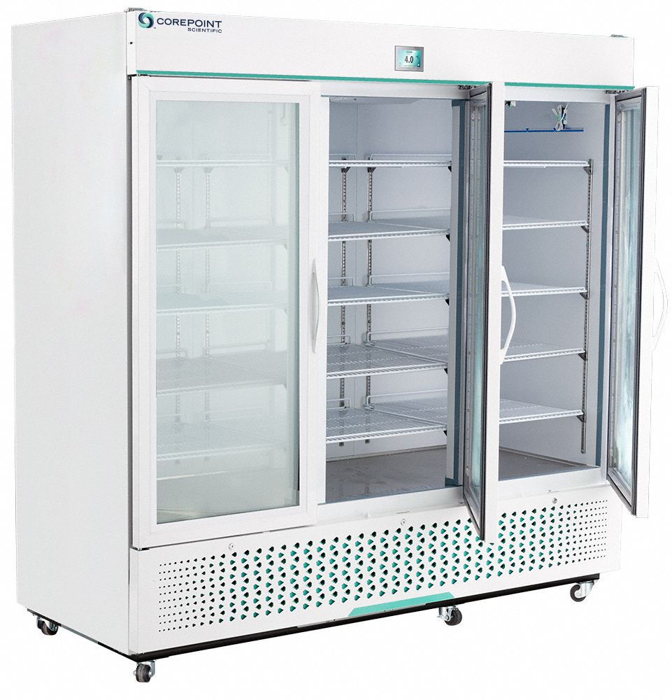 COREPOINT SCIENTIFIC, 72 cu ft, Upright, Refrigerator - 498X04 ...