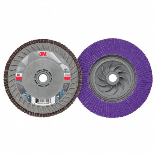 3M, Type 29, 5" x 5/8"-11, Flap Disc - 498Y29|7100242992 - Grainger