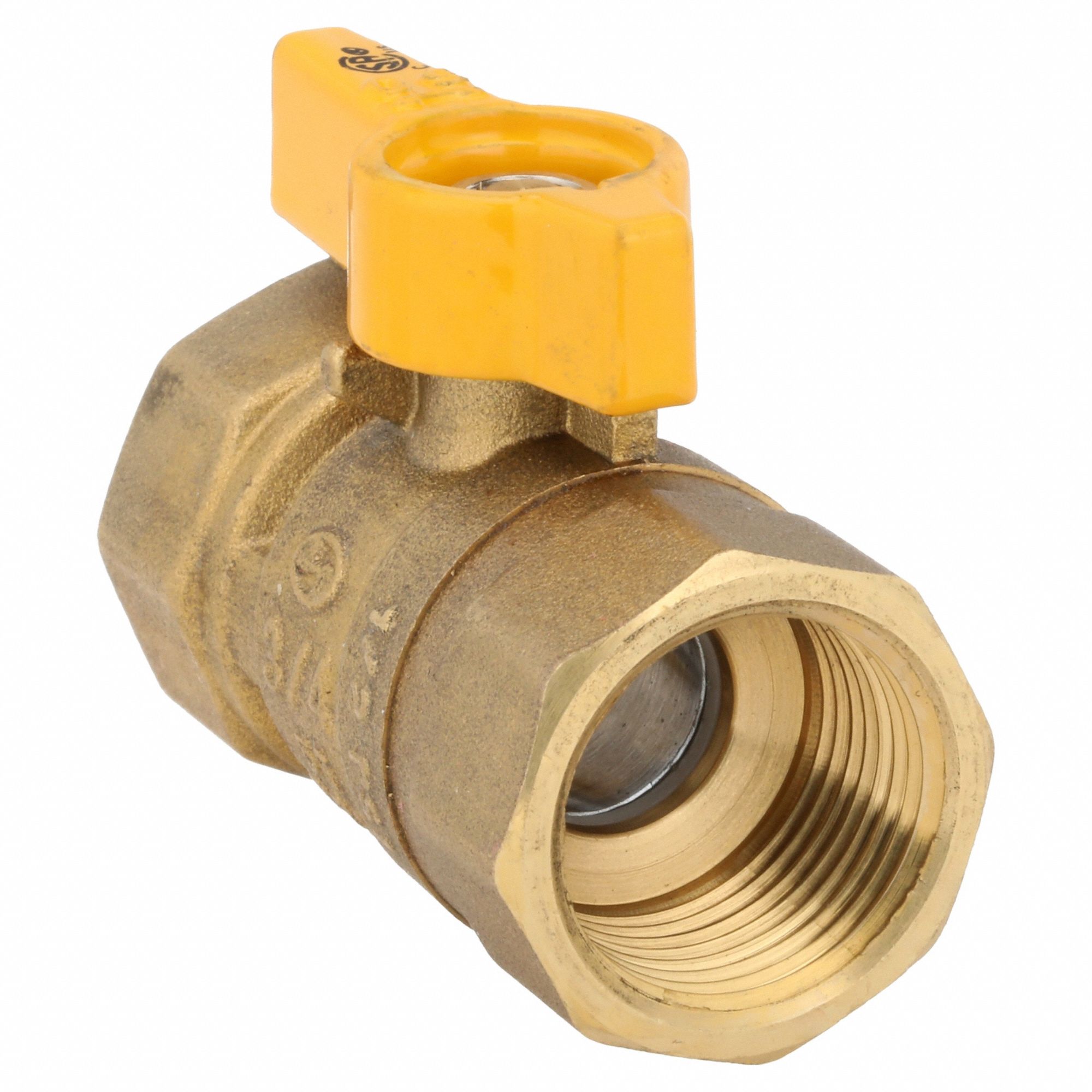 3/4 in, Brass, Manual Two-Way Ball Valve - 499A74|60011 - Grainger