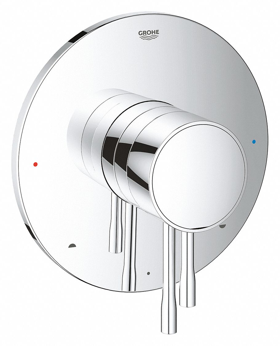 GROHE, Compatible Product Type Essence Shower Faucets, Circle Trim ...