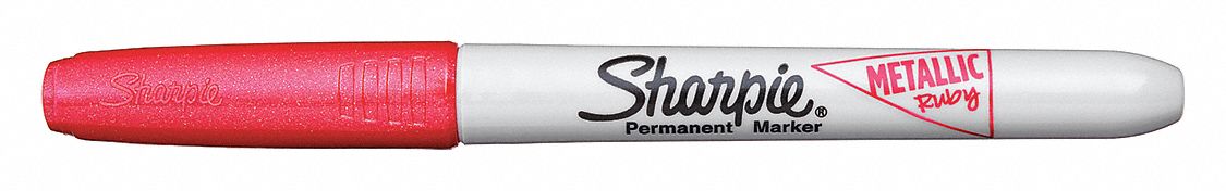SHARPIE, Red, Fine, Permanent Marker - 499H19|2029664 - Grainger