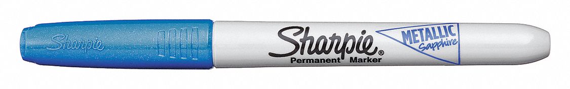 SHARPIE, Blue, Fine, Permanent Marker - 499H24|2029672 - Grainger