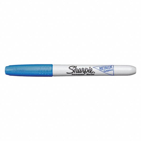 SHARPIE, Blue, Fine, Permanent Marker - 499H24|2029672 - Grainger