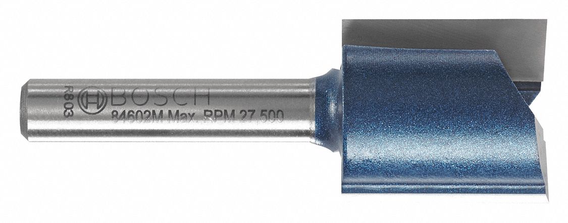BOSCH Straight Cut Profile Router Bit, Carbide Tipped, 23/32 in Cutter ...