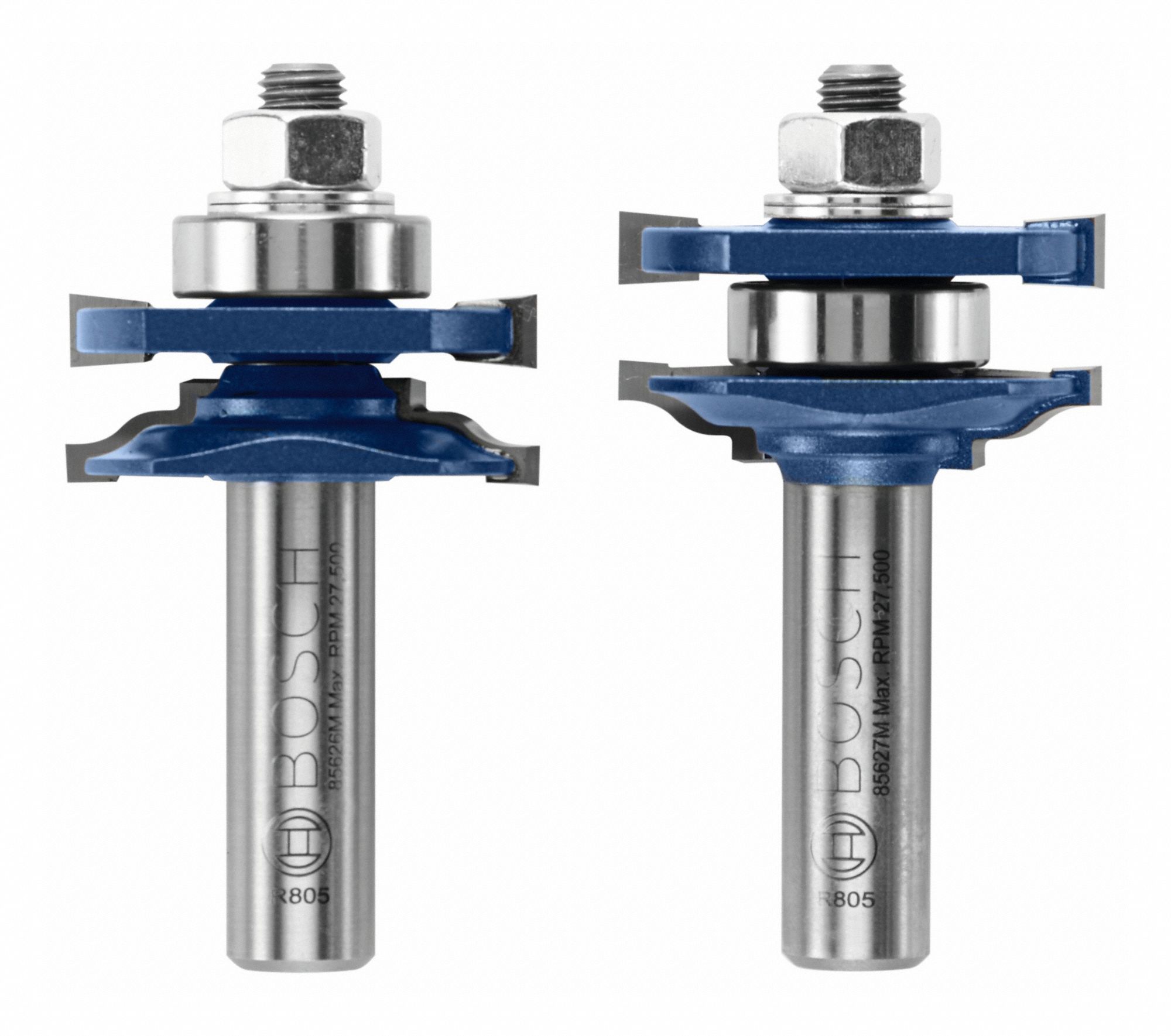 BOSCH, Fractional Inch, Carbide Tipped, Profile Router Bit - 499K76 ...