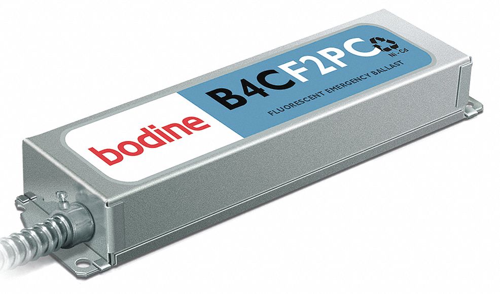 BODINE, 42 W Max. Bulb Watts, 120/277V AC, Emergency Fluorescent ...