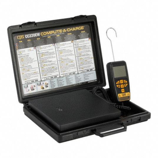 CPS, 220 lb Max, Wired Handset Display, Charging Scale - 499L82|CC220EW ...