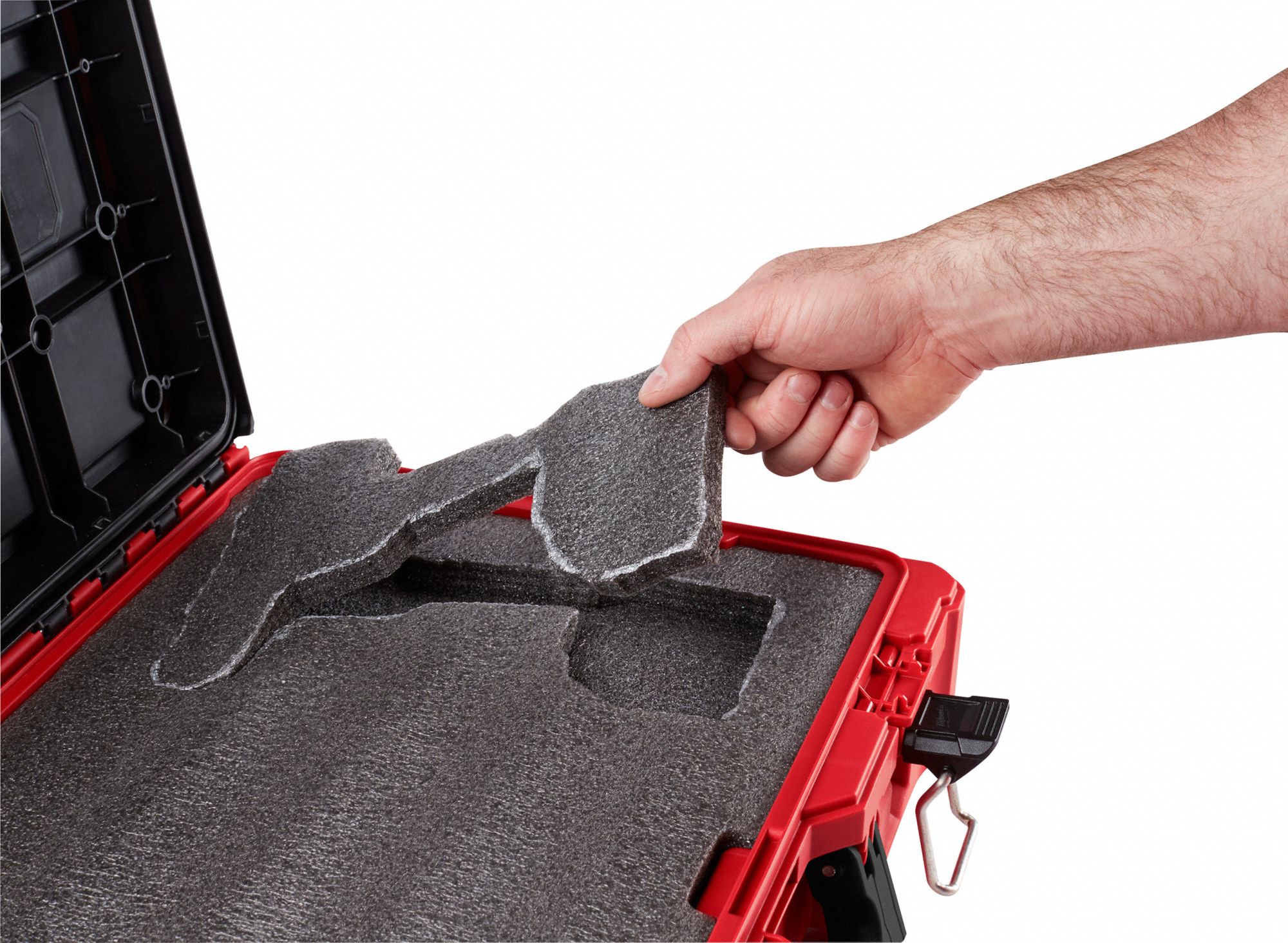 MILWAUKEE Tool Case: 15 1/4 in Overall Dp, 14 7/8 in Overall Wd ...