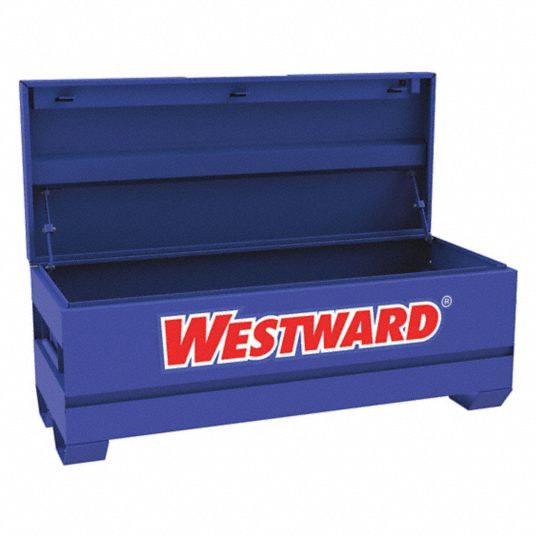 WESTWARD, 60 in W x 24 in D x 22 7/8 in H, 23.2 cu ft, Jobsite Box ...
