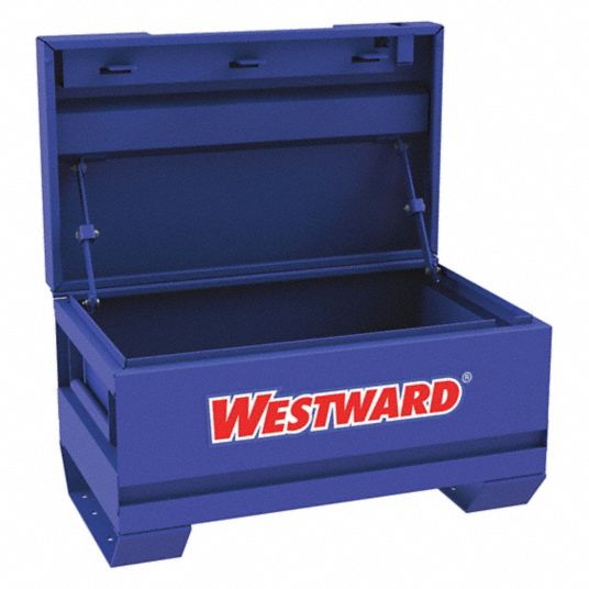 WESTWARD, 32 in W x 19 in D x 18 in H, 4.5 cu ft, Jobsite Box - 499N07 ...