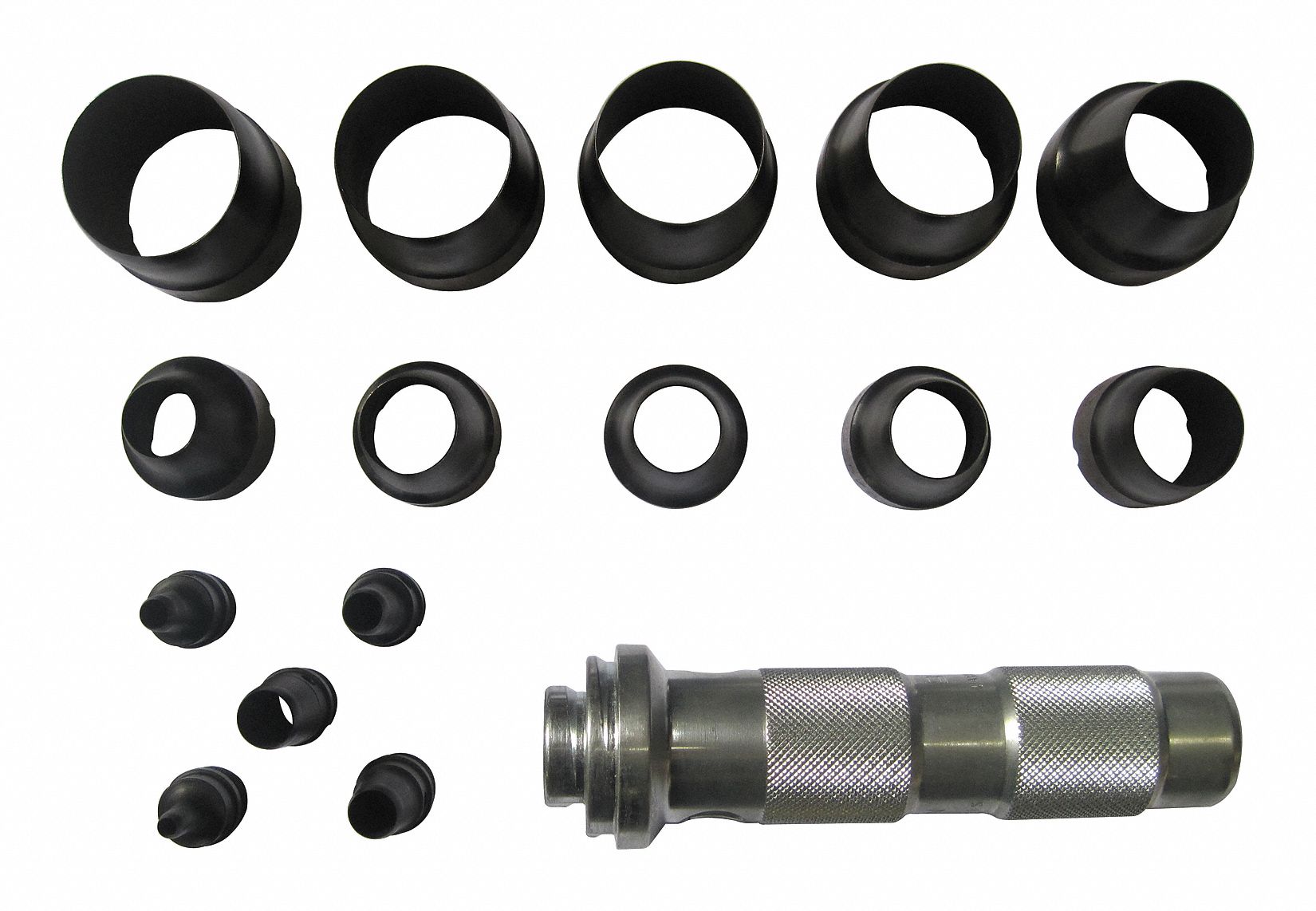 17 Pieces, Hollow Punch Set - 49A458|49A458 - Grainger