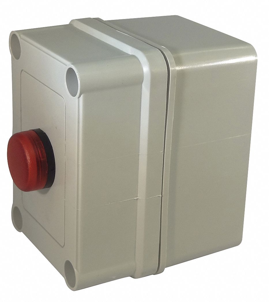 HOFFMAN, 1 Pilot Lights, No Legend, Pilot Light Station - 49A480|VS ...