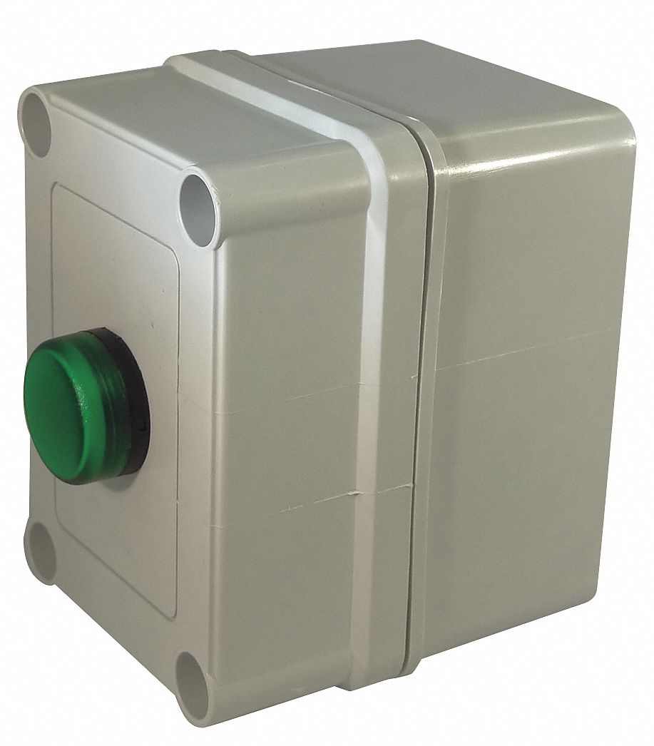 HOFFMAN, 1 Pilot Lights, No Legend, Pilot Light Station - 49A482|VS ...