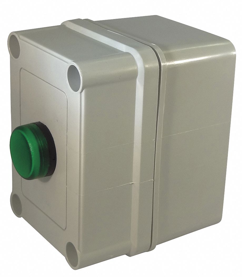 HOFFMAN, 1 Pilot Lights, No Legend, Pilot Light Station - 49A483|VS ...