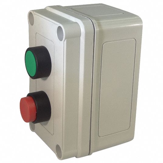 HOFFMAN, (2) Push Buttons, 0 Pilot Lights, Control Station - 49A484|VS ...