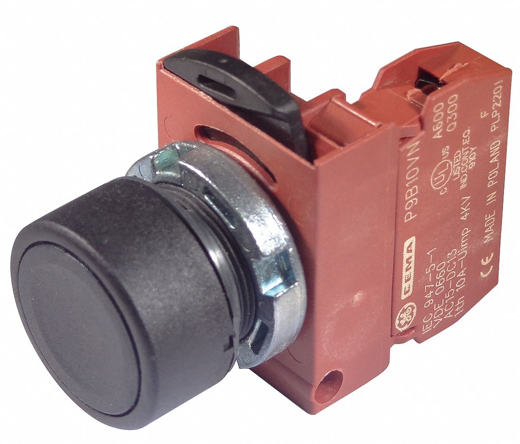 ABB, 22 mm Size, Momentary Push, Non-Illuminated Push Button - 49A518 ... ABB, 22 mm Size, Momentary Push, Non-Illuminated Push Button - 49A518 ...