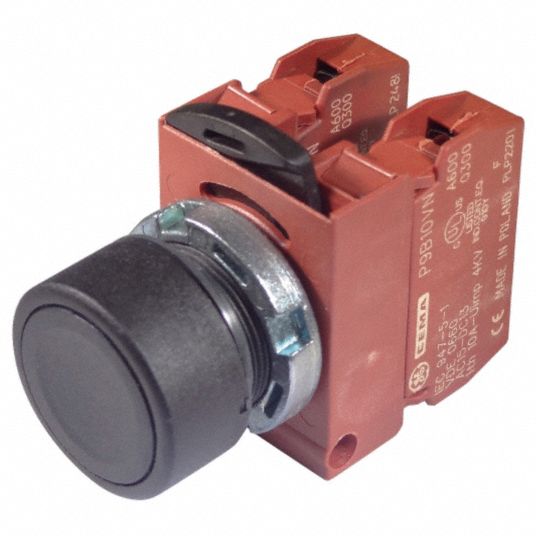 ABB, Flush Profile, Non-Metallic, Flush Push Button Operator - 49A542 ...