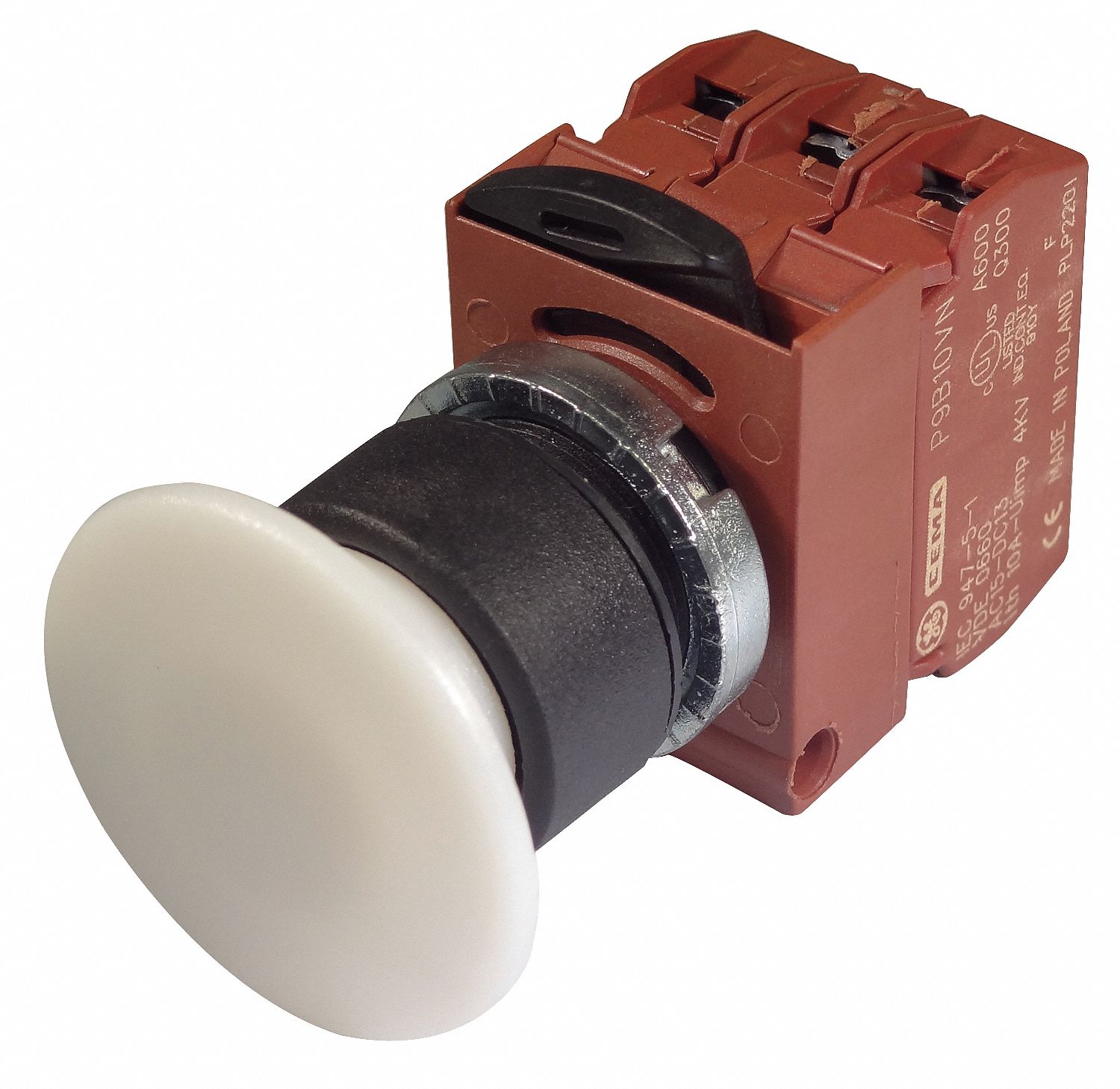 ABB Illuminated Push Button, 22 mm, Maintained Push / Pull, 40mm ...