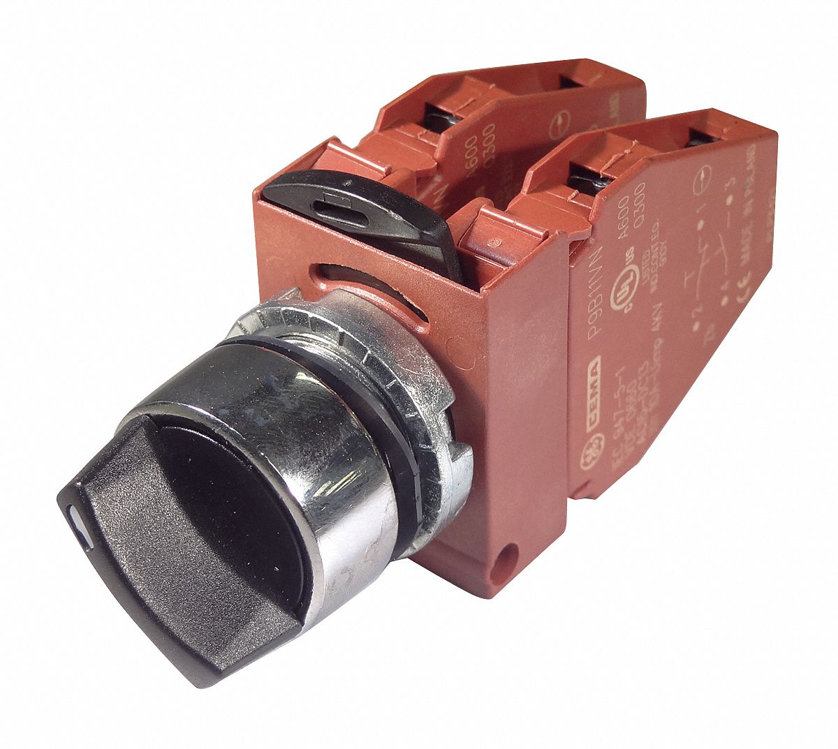 ABB Non-Illuminated Selector Switch: 22 mm Size, 4 Position, Plastic ...