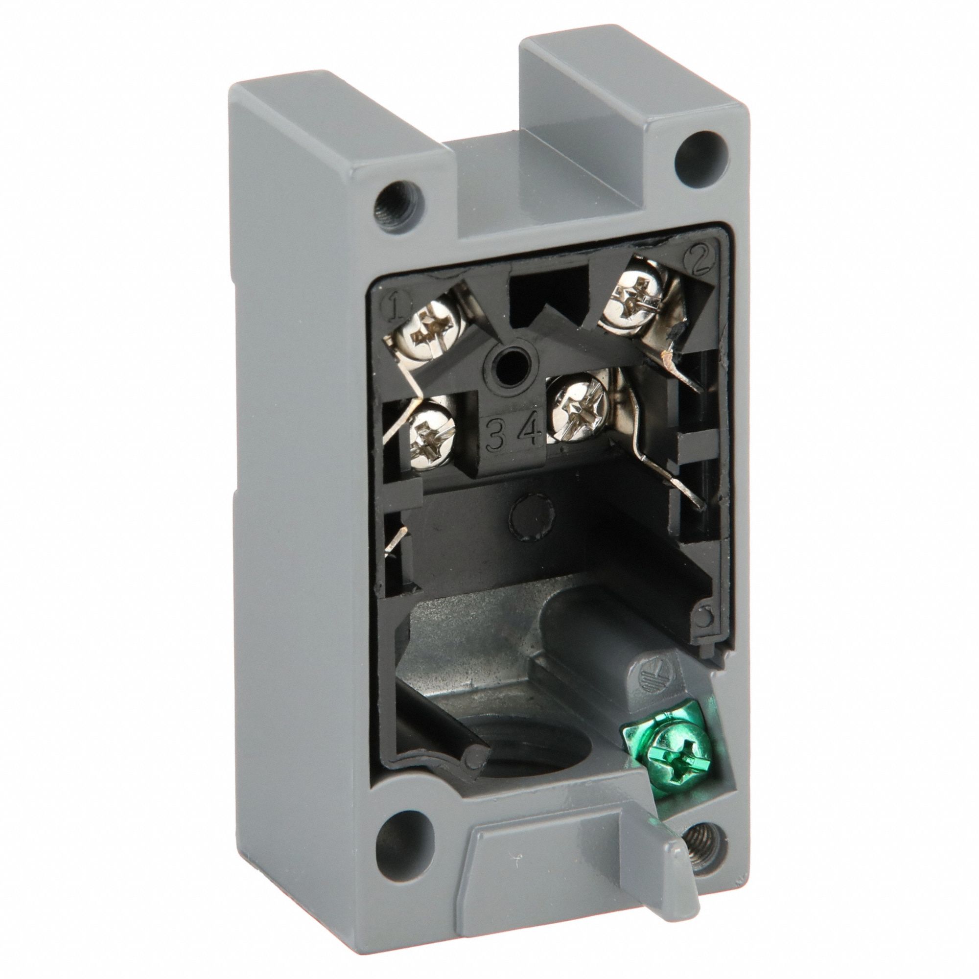 EATON, EN50041 Body, 2 Mounting Holes, Limit Switch Receptacle - 49A968 ...