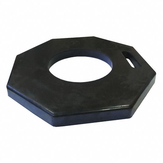 For Grabber Top Channelizer Cones, 16.45 lb Wt, Traffic Cone Base ...