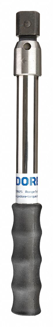 GEDORE, Inch-Pound, Newton Meter, 9mm x 12mm Drive Size, Pre-Set Torque ...