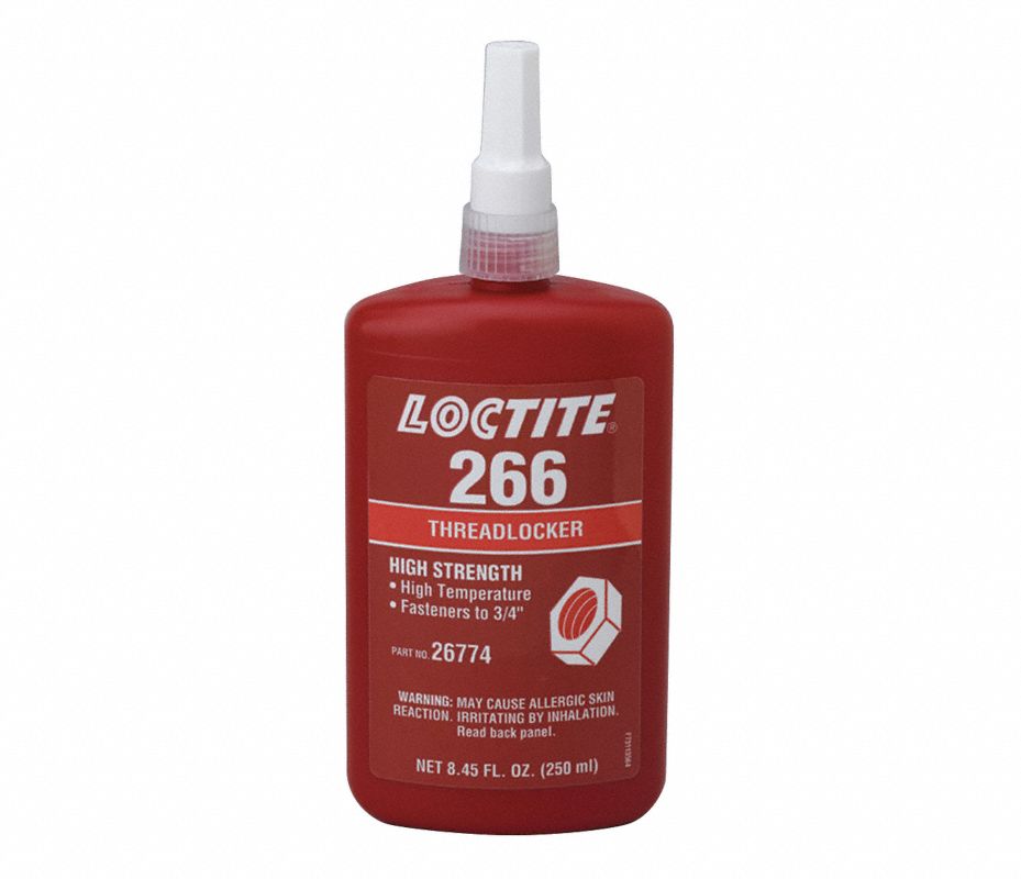 LOCTITE Fijador de Roscas,250mL,Botella Roja - 49AG71 | 232331 ...