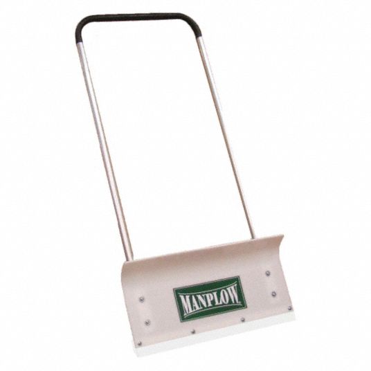 Snow Shovel, HDPE Blade Material, 24" Blade Width, 13" Blade Height ...