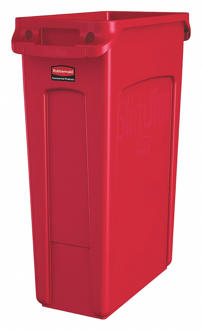 RUBBERMAID COMMERCIAL PRODUCTS Bote de Basura, Rectangular, 23 gal., 30 ...