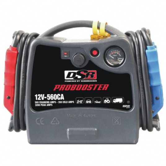 Probooster Jump Starter, For Battery Voltage 12, Automatic, 61 in Cable ...