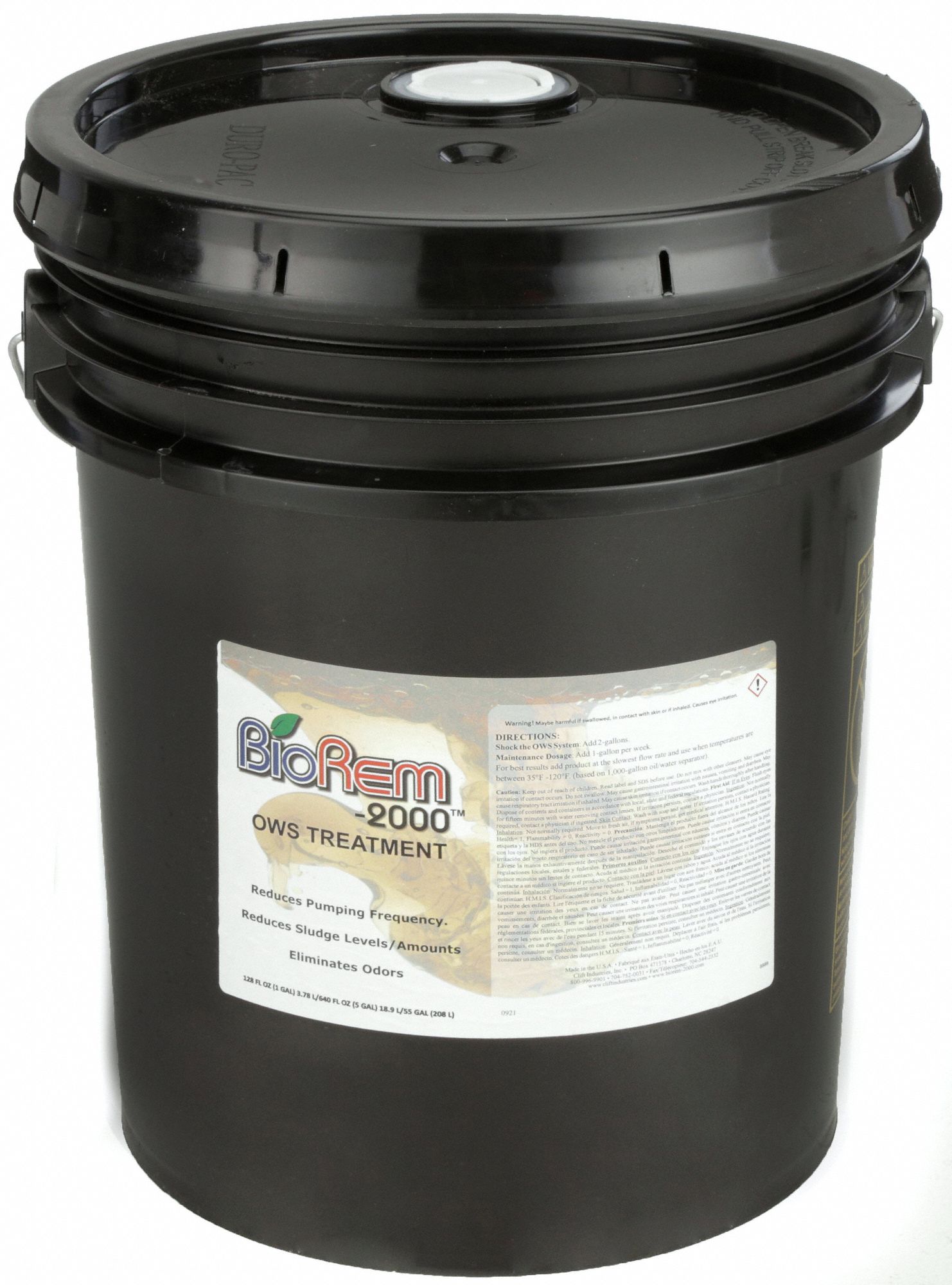 BIOREM-2000, Oil and Water Separator Treatment - 49AK39|8888-005 - Grainger