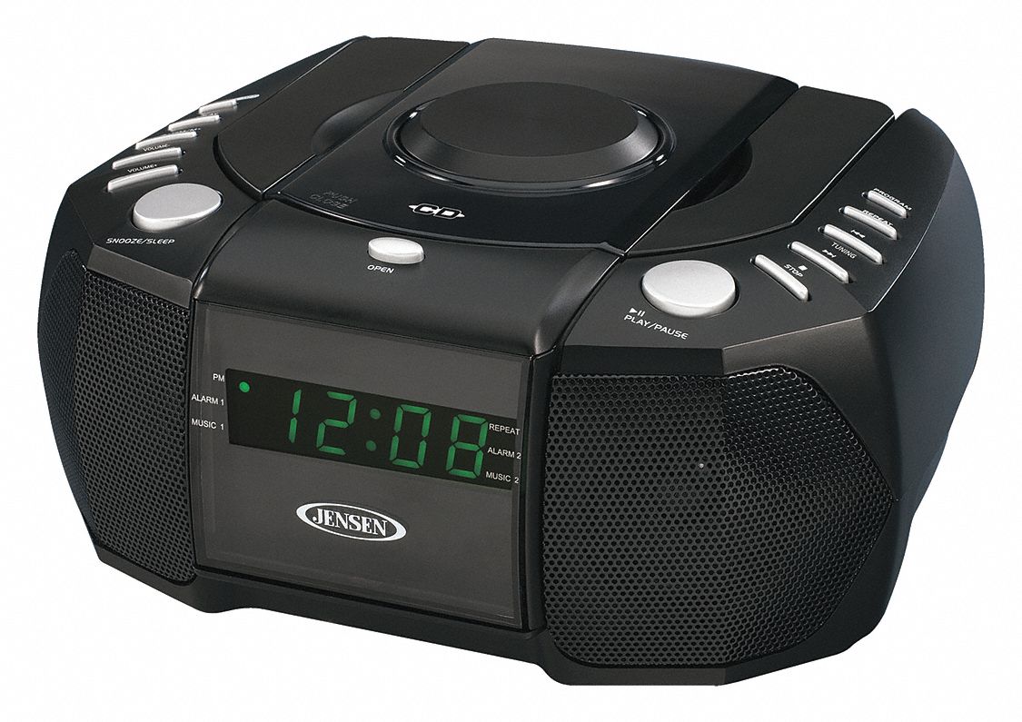 LED, 10 5/8 in Ht, Digital Clock - 49AV09|JCR-310 - Grainger