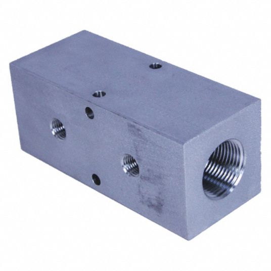 PNEUMADYNE INC, Right-Angle, NPT x NPT, Pipe Manifold Fitting - 49AV84 ...