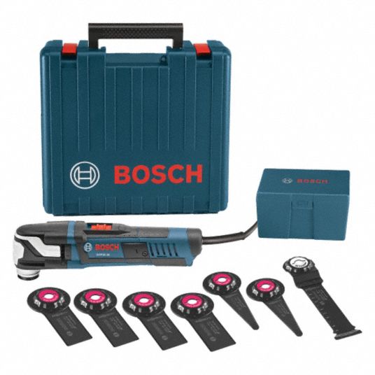 BOSCH, 8,000 to 20,000, 3.6° Oscillation Angle, Oscillating Tool Kit ...
