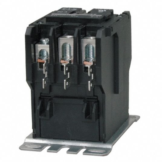EATON Definite Purpose Magnetic Contactor: 3 Poles, 90 A Full Load Amps ...
