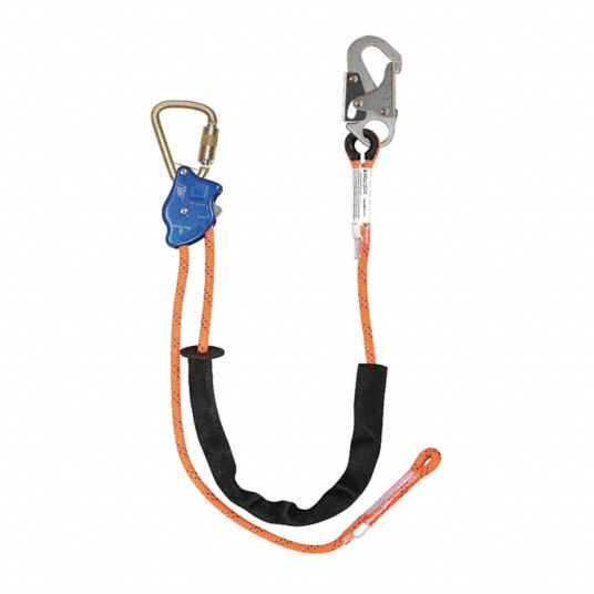 FALLTECH, 10 ft Lg, 310 lb Capacity, Positioning Lanyard - 49CD39 ...