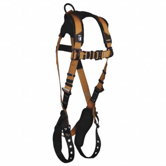 FALLTECH, Vest Harness, Quick-Connect / Tongue, Full Body Harness ...