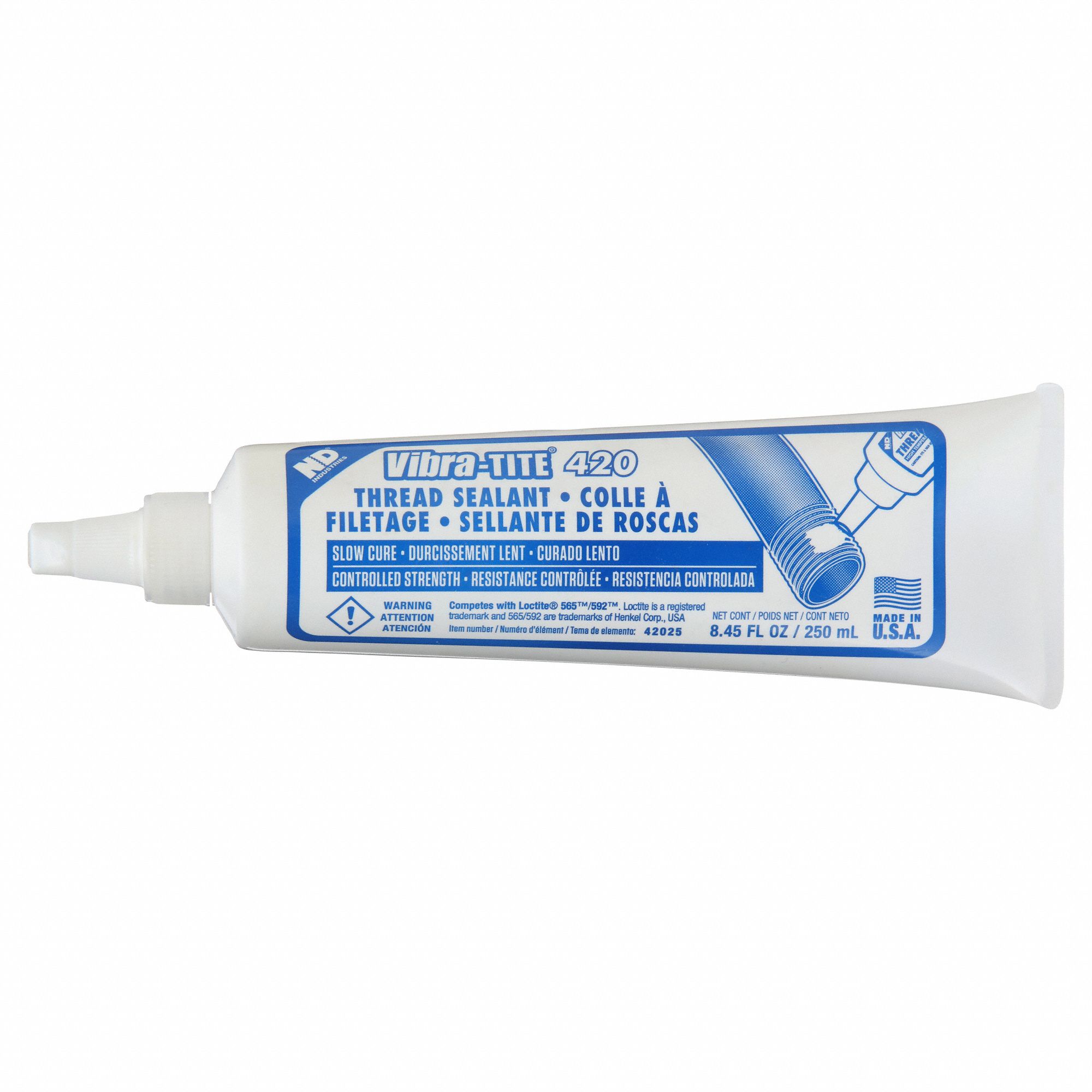 VIBRA-TITE, 8.5 fl oz, Tube, Thread Sealant - 49CE87|42025 - Grainger